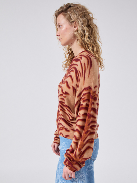 Debbie Cashmere Jumper Camel – Hayley Menzies